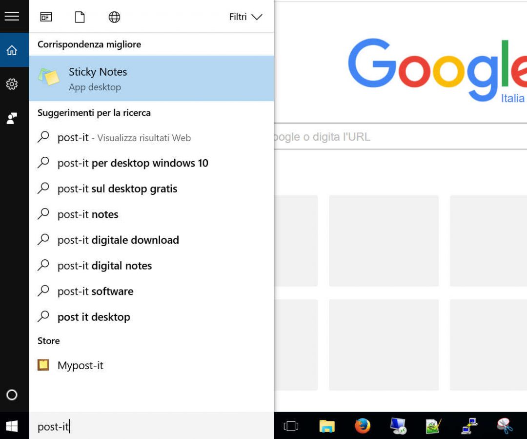 Creare post-it su desktop di windows | Ivan Zaccaron